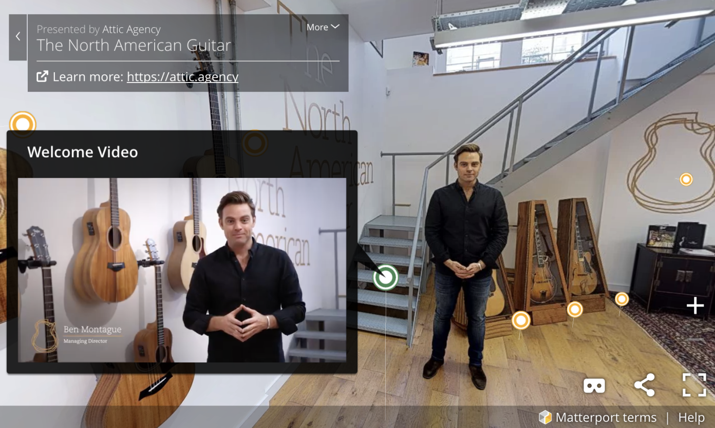 The North American Guitar Reveals Interactive 'TNAG 360' Virtual Tour