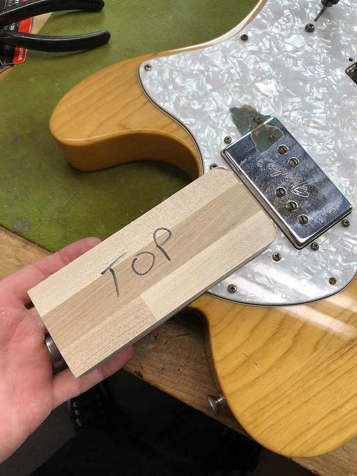 Tech Talk: How to level a Telecaster neck pocket