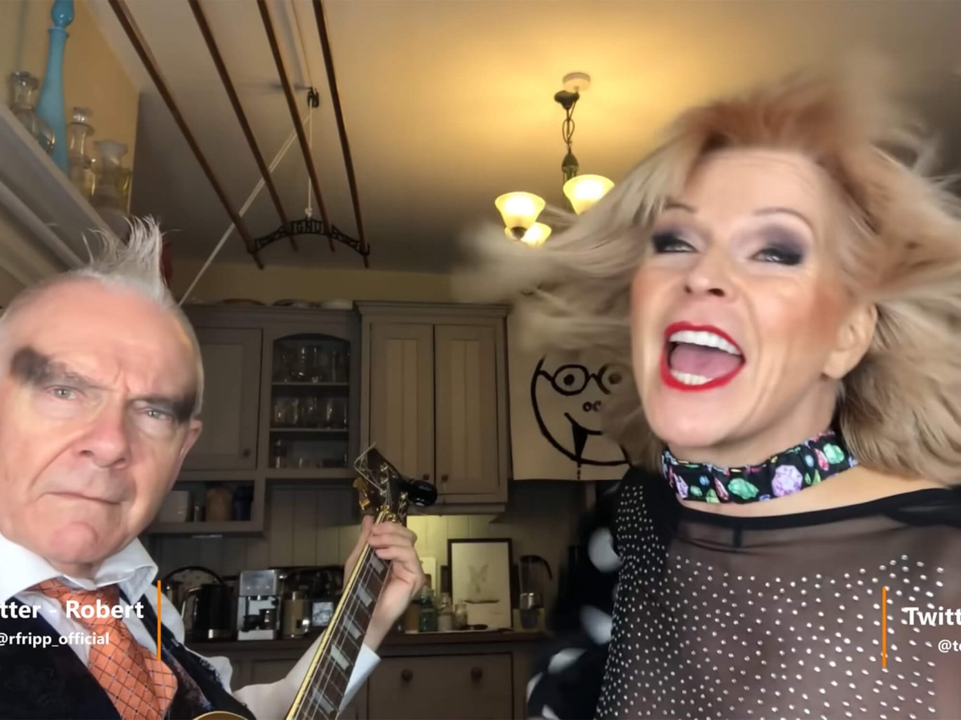 Fripp and Toyah get their grunge on with cover of Smashing Pumpkins ...